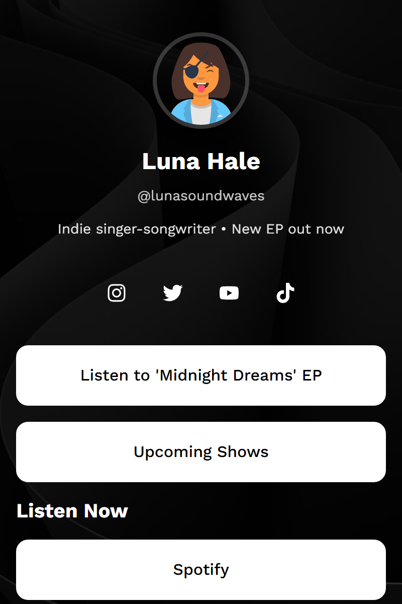 Linkie — Free Link in Bio Tool for Creators